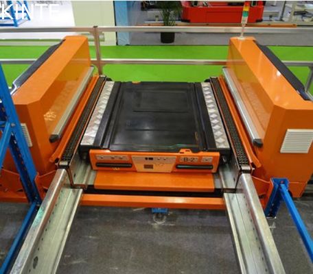 500kg Fork Type Rail Guided Vehicle RGV Automatic Running Trolley