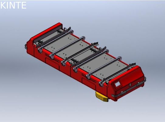 500kg Fork Type Rail Guided Vehicle RGV Automatic Running Trolley