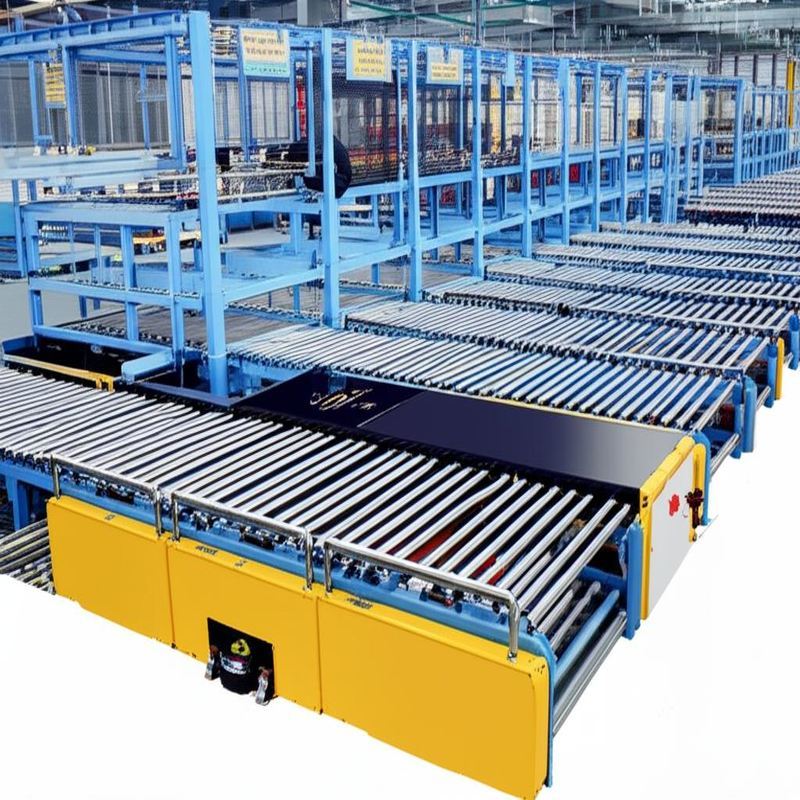 Energy-saving Automated Material Handling System with Smart Car AGV ...