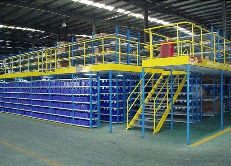 Manual Picking Mezzanine ASRS Racking System MHS Two Or Three Layers