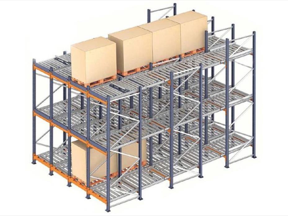 ASRS Gravity Roller Racking Automated Warehouse Storage Systems
