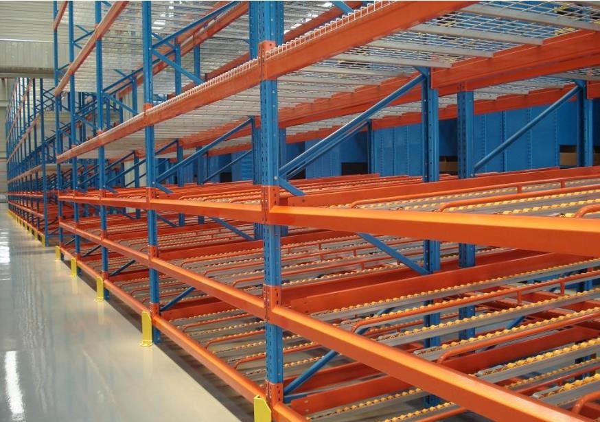 First In First Out Type ASRS Racking System Carton Flow Racking