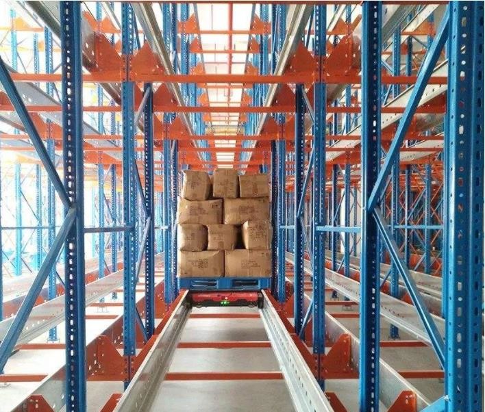 450kg Standard Warehouse Shuttle System Four Way Storage ASRS MHS