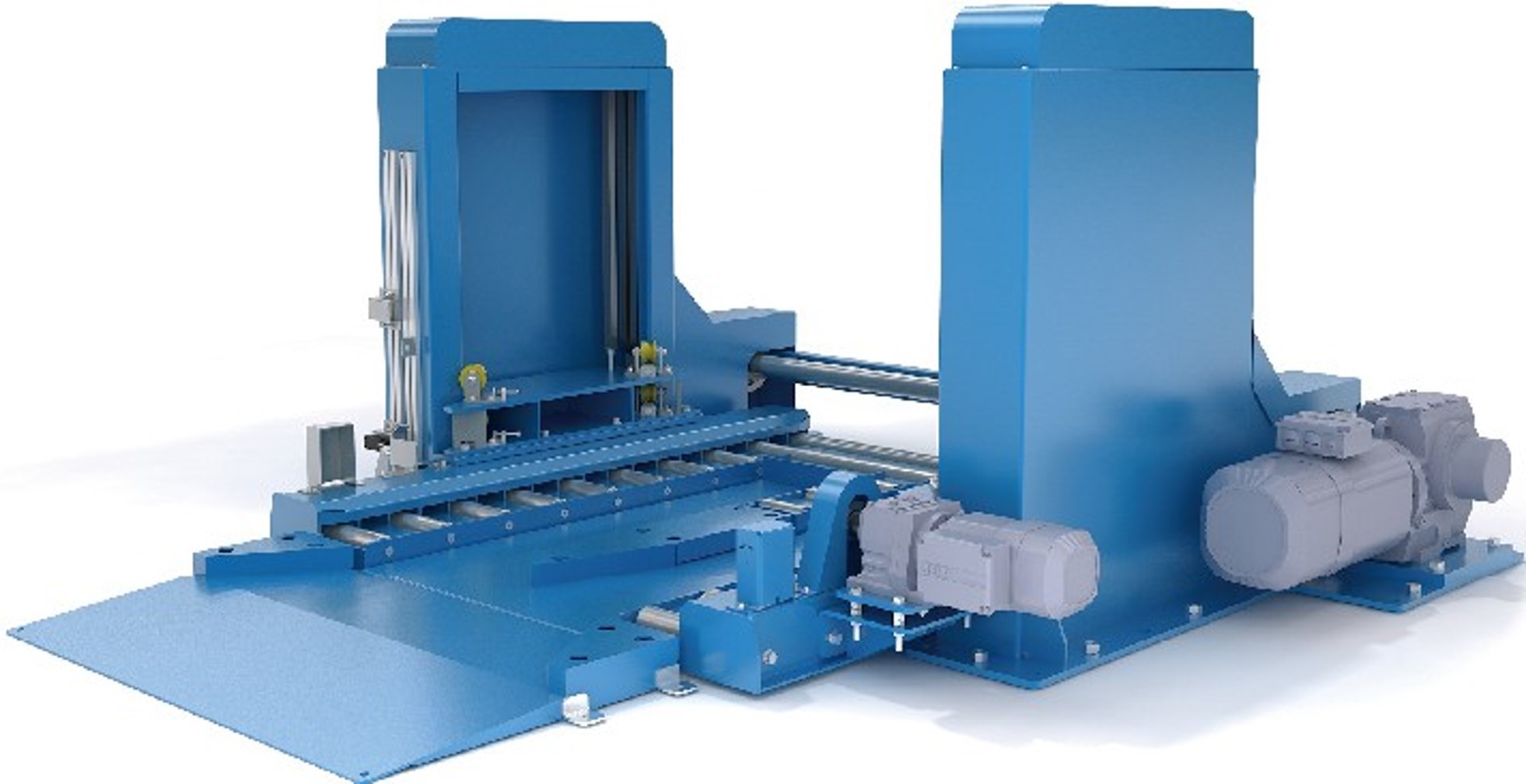 ASRS MHS Roller Pallet Conveyor Grounding Roller Lifter Multiple Lines