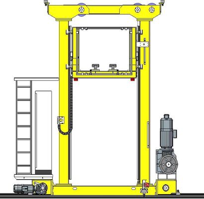 Customized Height Heavy Stacker Crane Warehouse Dual Single Mast