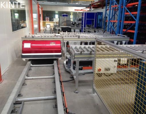 1700kg RGV Warehouse Shuttle System MHS Vehicle Shape Bus Type PLC